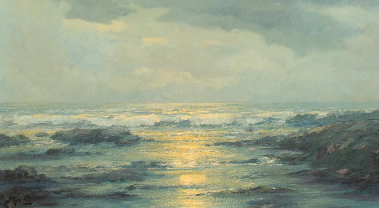 alexander maclean - The Sea At Twilight, 19th Century For Sale at 1stDibs