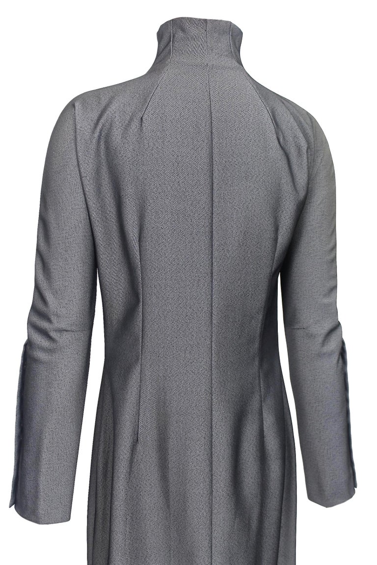 Alexander McQueen 1998 Joan Collection Button Front Dress at 1stDibs