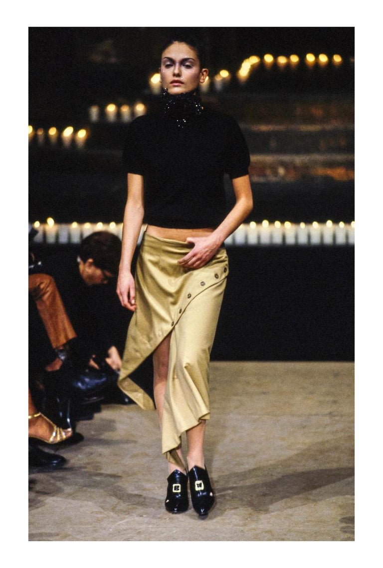 ALEXANDER McQUEEN A/W 1996 “Dante” Brown Blazer Skirt Suit w/ Hair ...