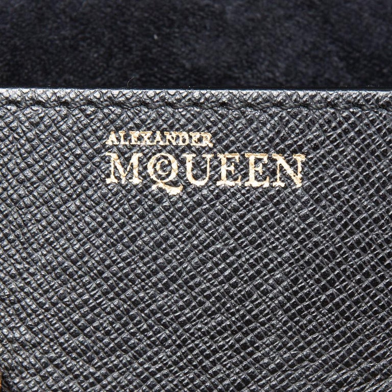 Alexander McQueen Black Leather Mini Heroine Bag at 1stDibs | alexander ...