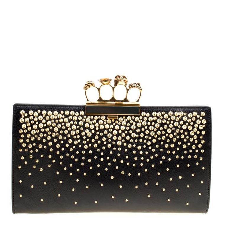 Alexander Mcqueen Skull Knuckle Clutch Purse | Paul Smith