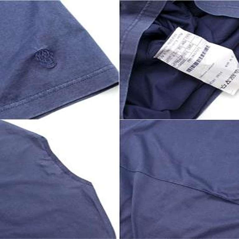 Alexander McQueen Blue Washed T-Shirt For Sale at 1stDibs
