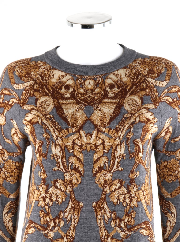 ALEXANDER McQUEEN c.2010 “Angels and Demons” Grinling Gibbons Shift ...