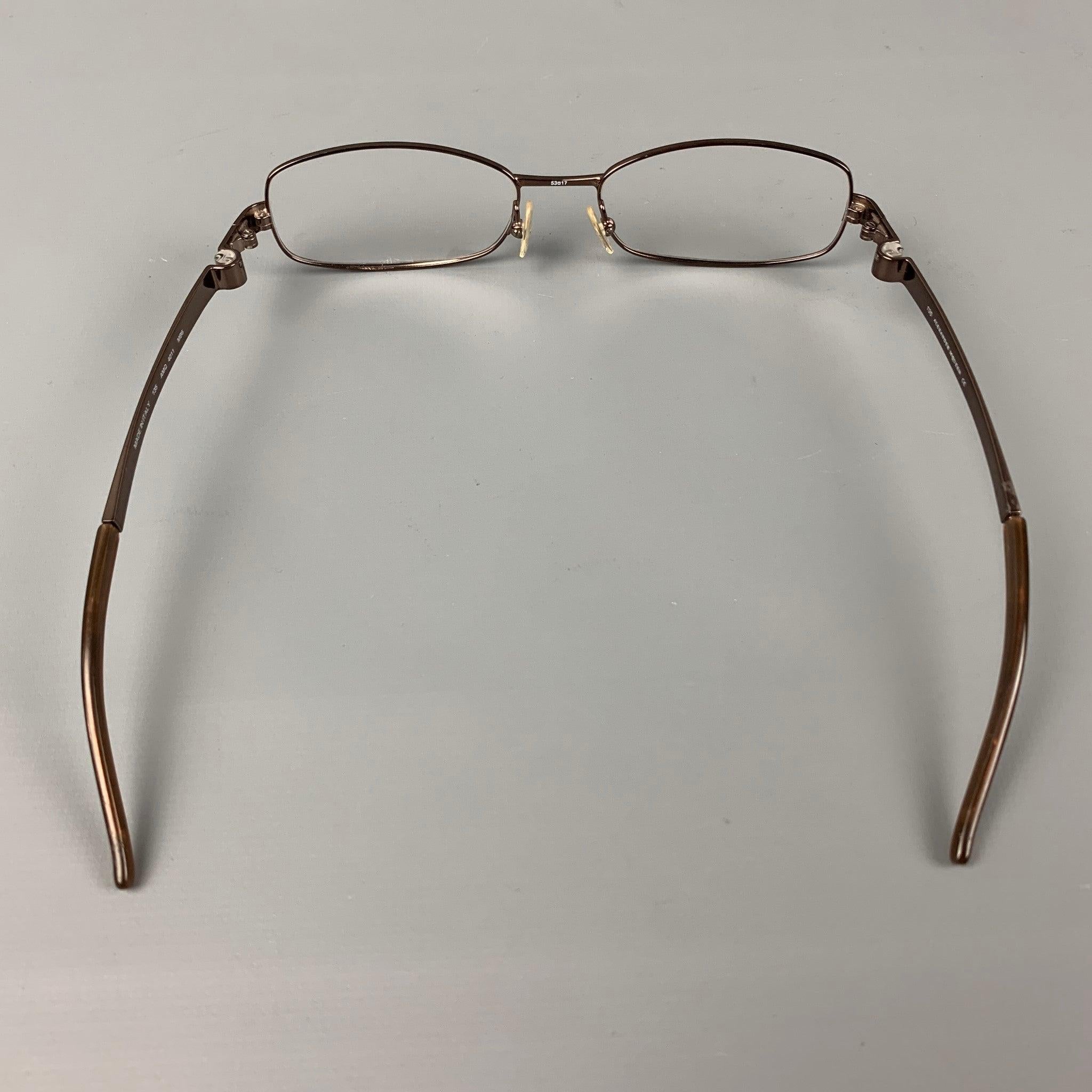 ALEXANDER MCQUEEN Copper Reader Prescription Eyewear For Sale at 1stDibs