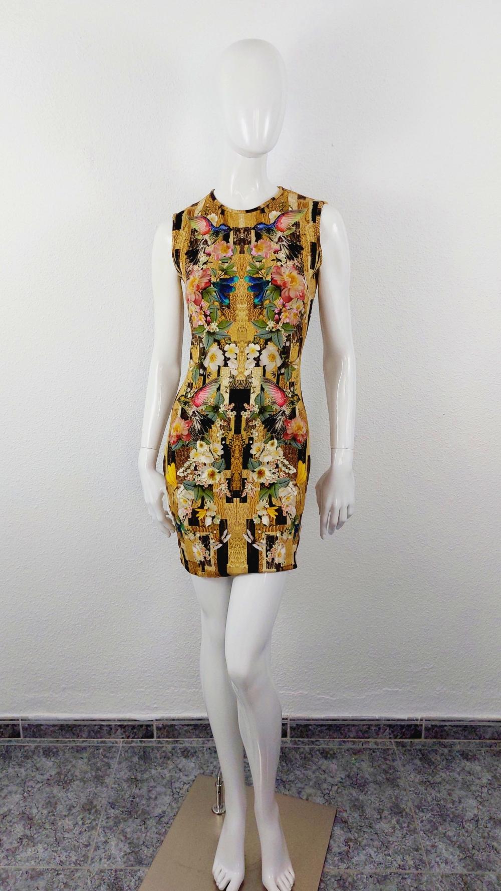 Alexander McQueen Floral Colibri Bird Himmingbirds Kaleidoscope ...