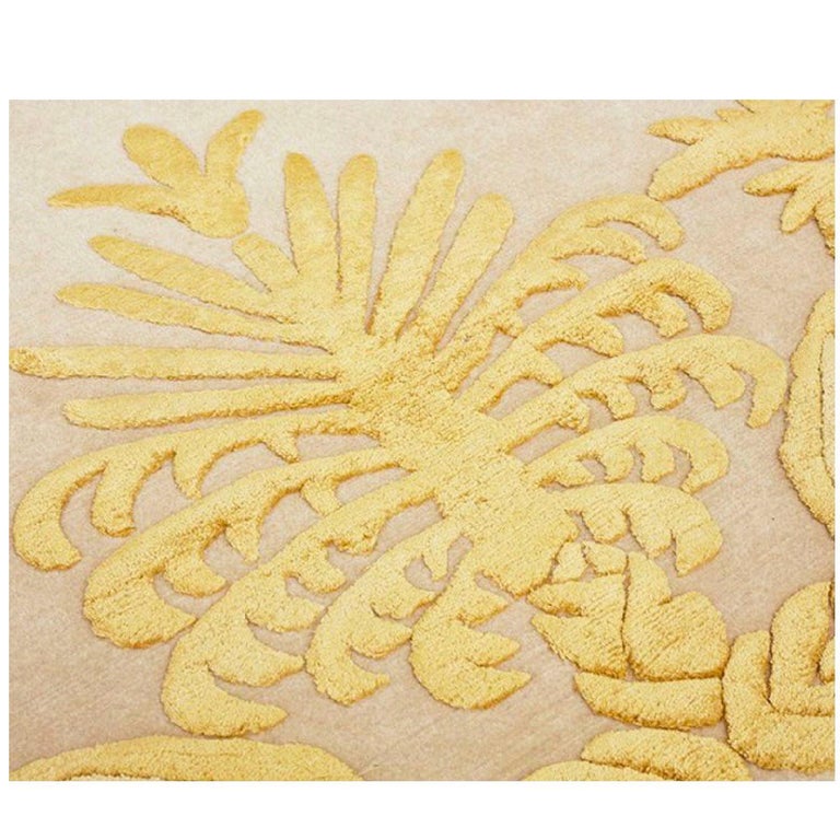 Alexander McQueen Military Brocade Palatial Silk on Wool Hand-Knotted ...