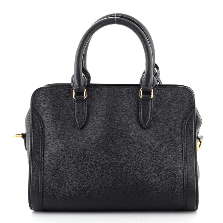 Alexander McQueen Padlock Zip Around Tote Leather Small at 1stDibs