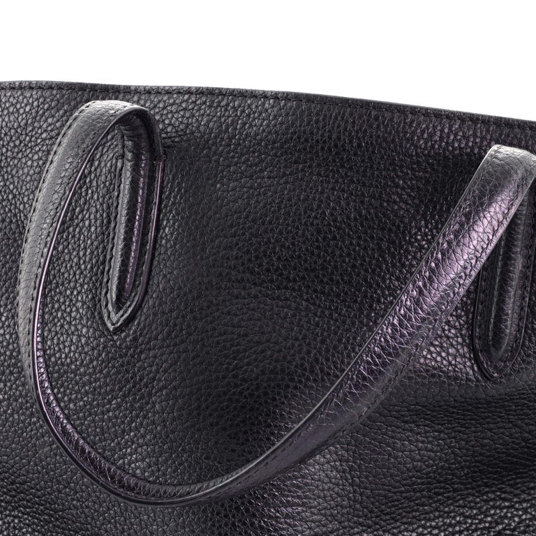 Alexander McQueen Padlock Zip Around Tote Leather Small For Sale at 1stDibs