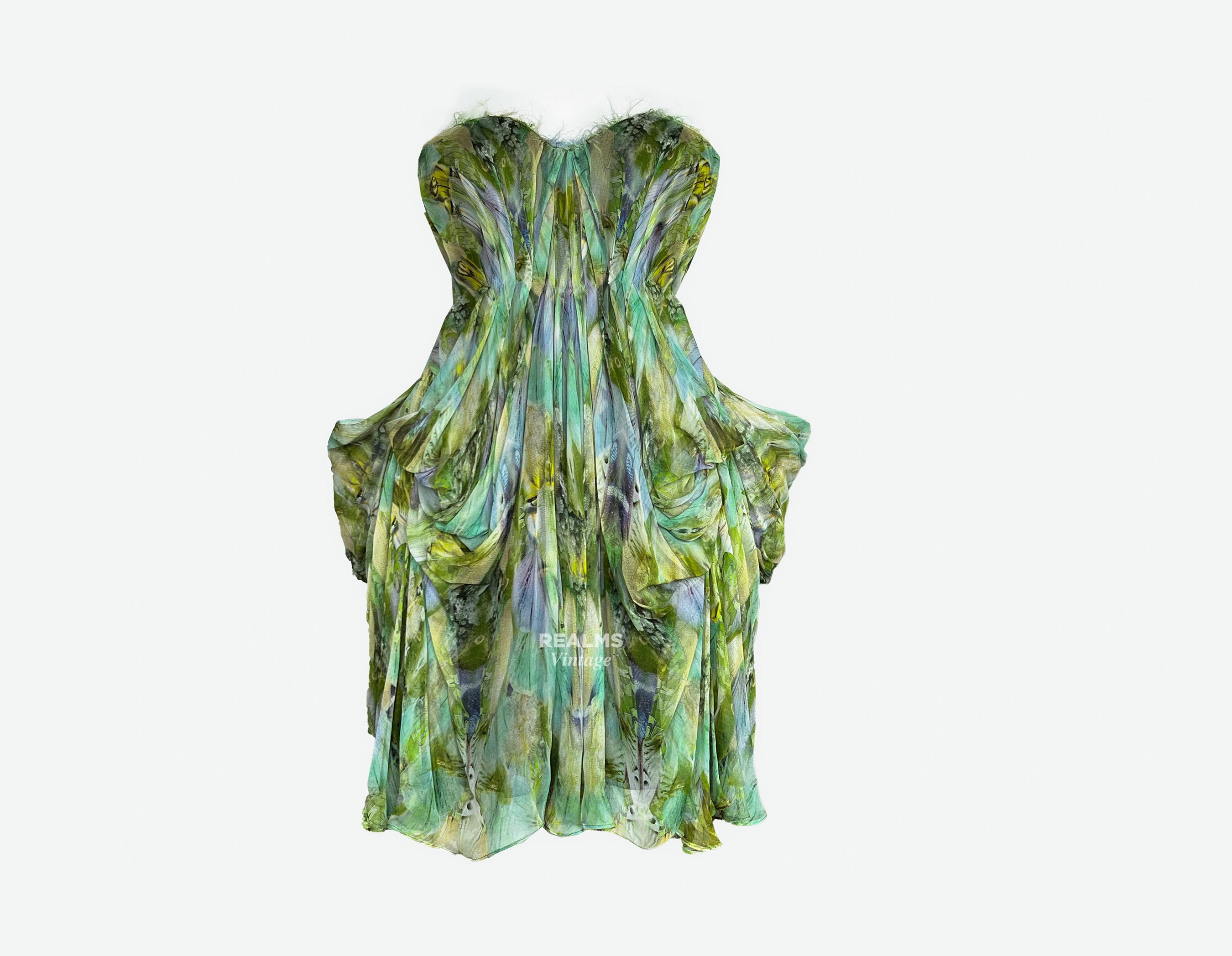 Alexander McQueen Plato's Atlantis "Praying Mantis" Silk Dress, SS 2010 ...