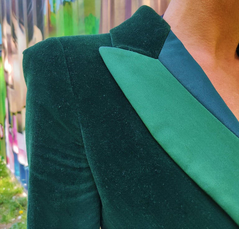 Alexander McQueen Poison Green Vampire Robot Runway 90s Coat Jacket ...