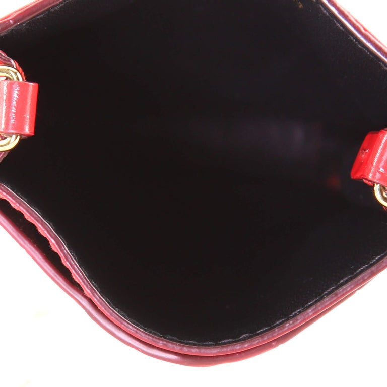 Alexander McQueen Skull Phone Case Chain Crossbody Bag Crocodile ...