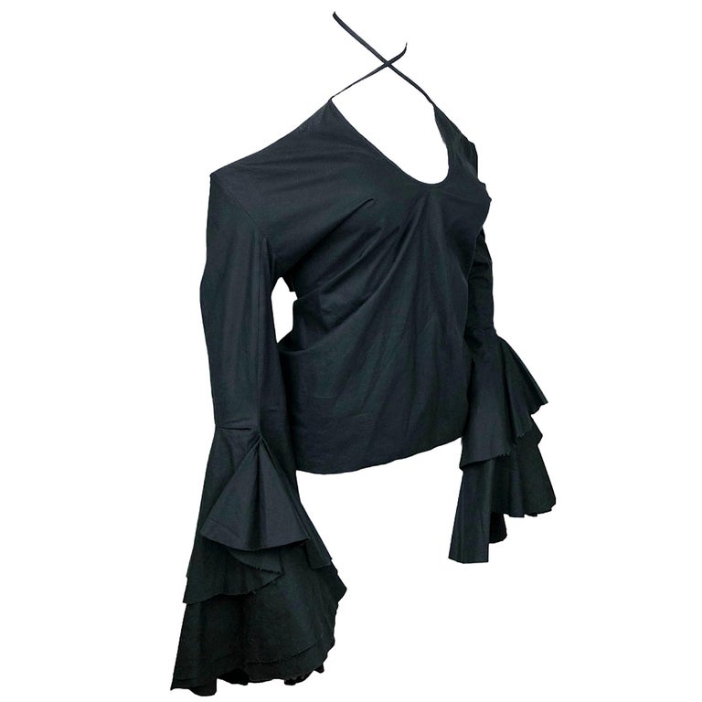 Alexander McQueen Spring 2002 top For Sale at 1stDibs