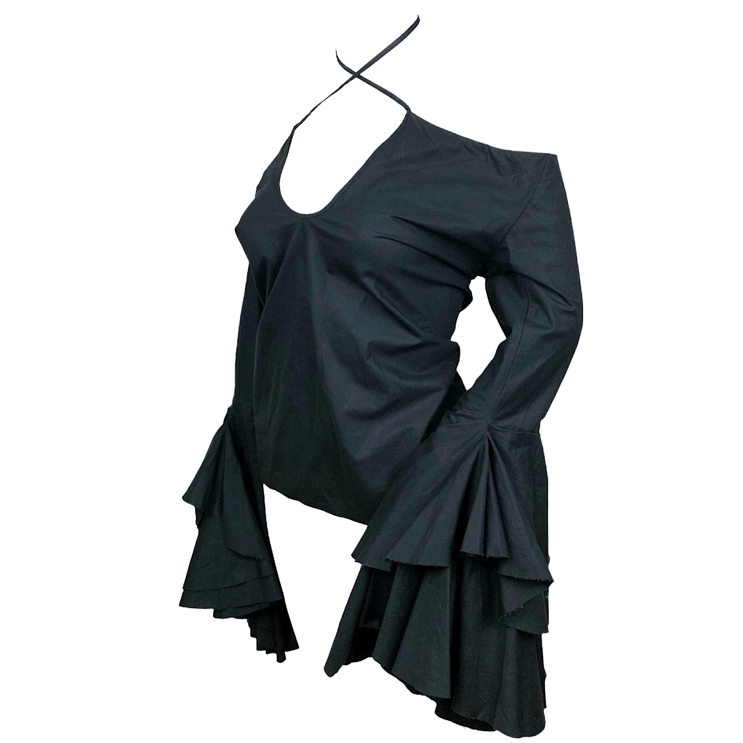 Alexander McQueen Spring 2002 top at 1stDibs