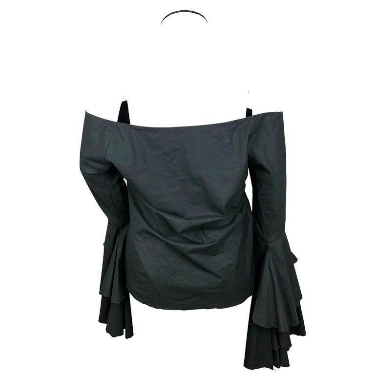 Alexander McQueen Spring 2002 top For Sale at 1stDibs