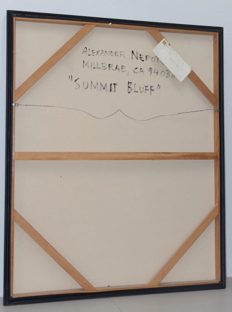 Alexander Nepote - Alexander Nepote "Summit Bluff" Modernist Landscape ...