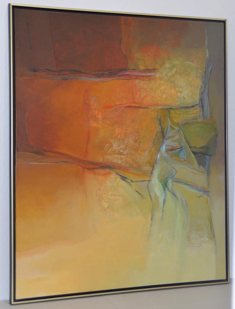 Alexander Nepote - Alexander Nepote "Summit Bluff" Modernist Landscape ...