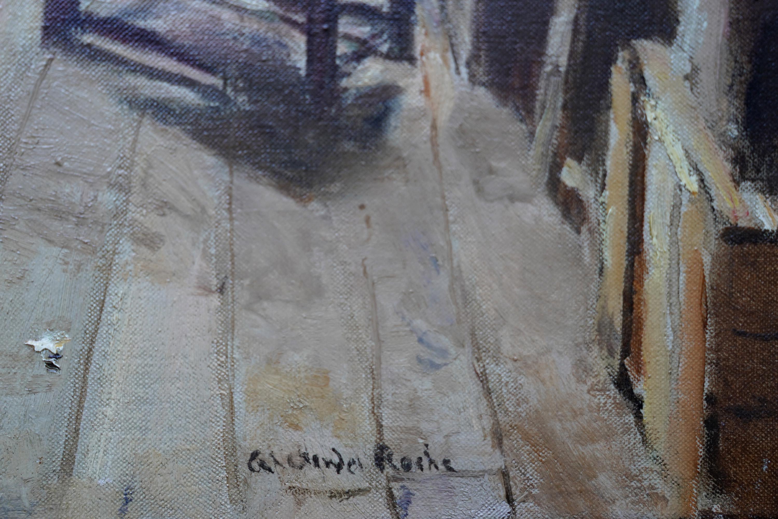 Alexander Roche - The Artist's Studio - Scottish 1914 Glasgow Boy art ...