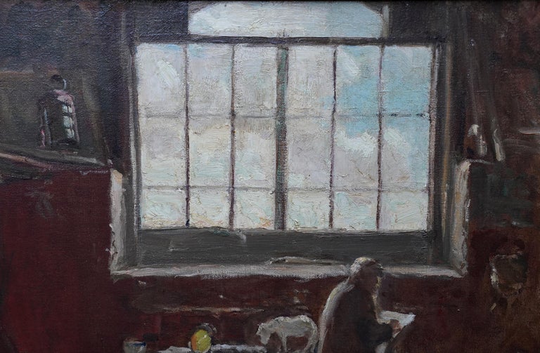 Alexander Roche - The Artist's Studio - Scottish 1914 Glasgow Boy art ...