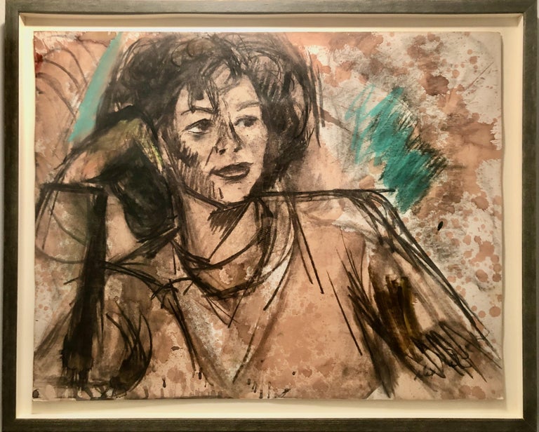 Alexander Rutsch - Hope Expressionist Portrait For Sale at 1stDibs