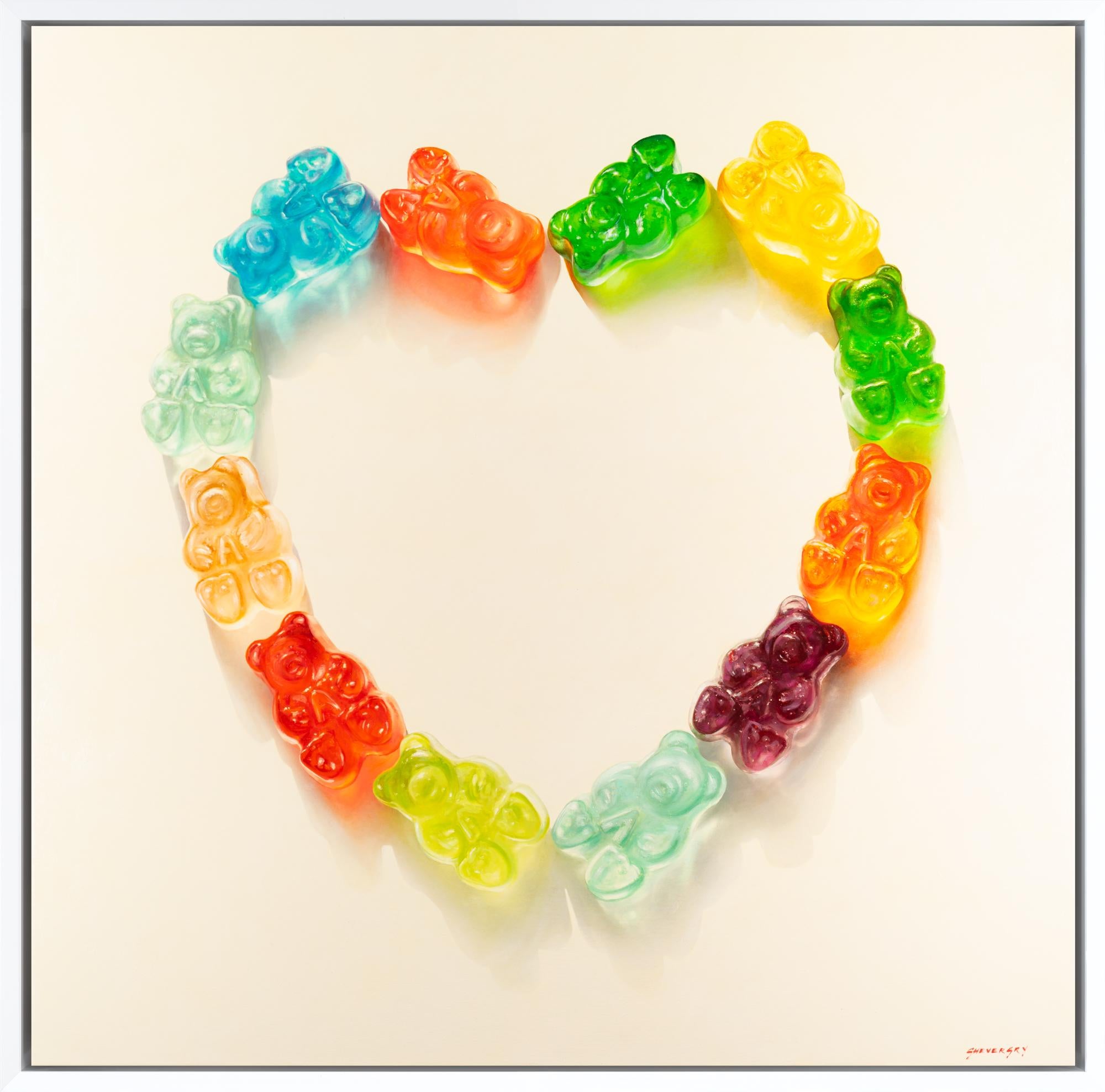 Ian Hornak - Nocturne I: White Peacock, Black Cockatoo For Sale at ...