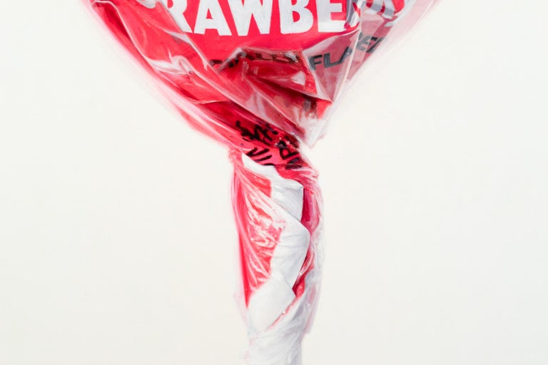 Alexander Sheversky - "Super Blow Pop Strawberry II" Realistic Painting ...