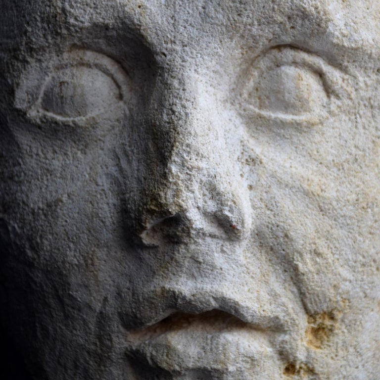Alexander the Great Stone Head at 1stDibs