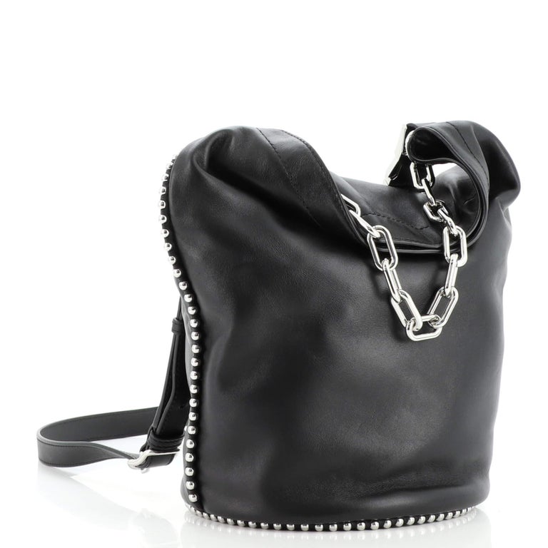 Alexander Wang Attica Dry Sack Bucket Bag Leather For Sale at 1stDibs