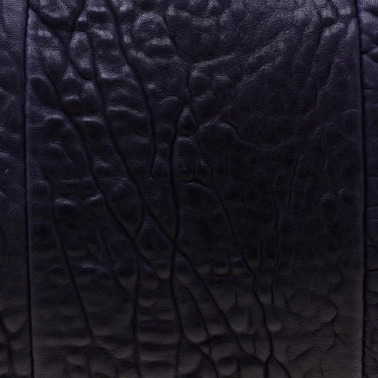 Alexander Wang Purple Pebbled Leather Rocco Duffel Bag For Sale at ...