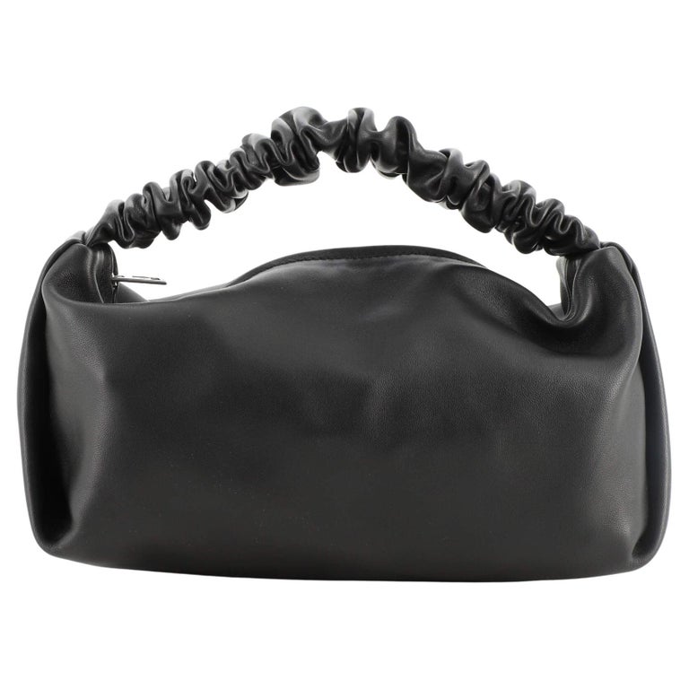 Alexander Wang Scrunchie Bag Leather Mini For Sale at 1stDibs