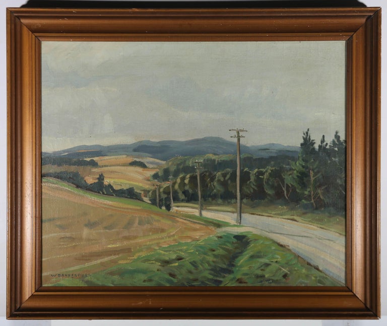 Alexander Willy Dannerfjord - Alexander Willy Dannerfjord (1904-1961) - Mid 20th Century Oil ...