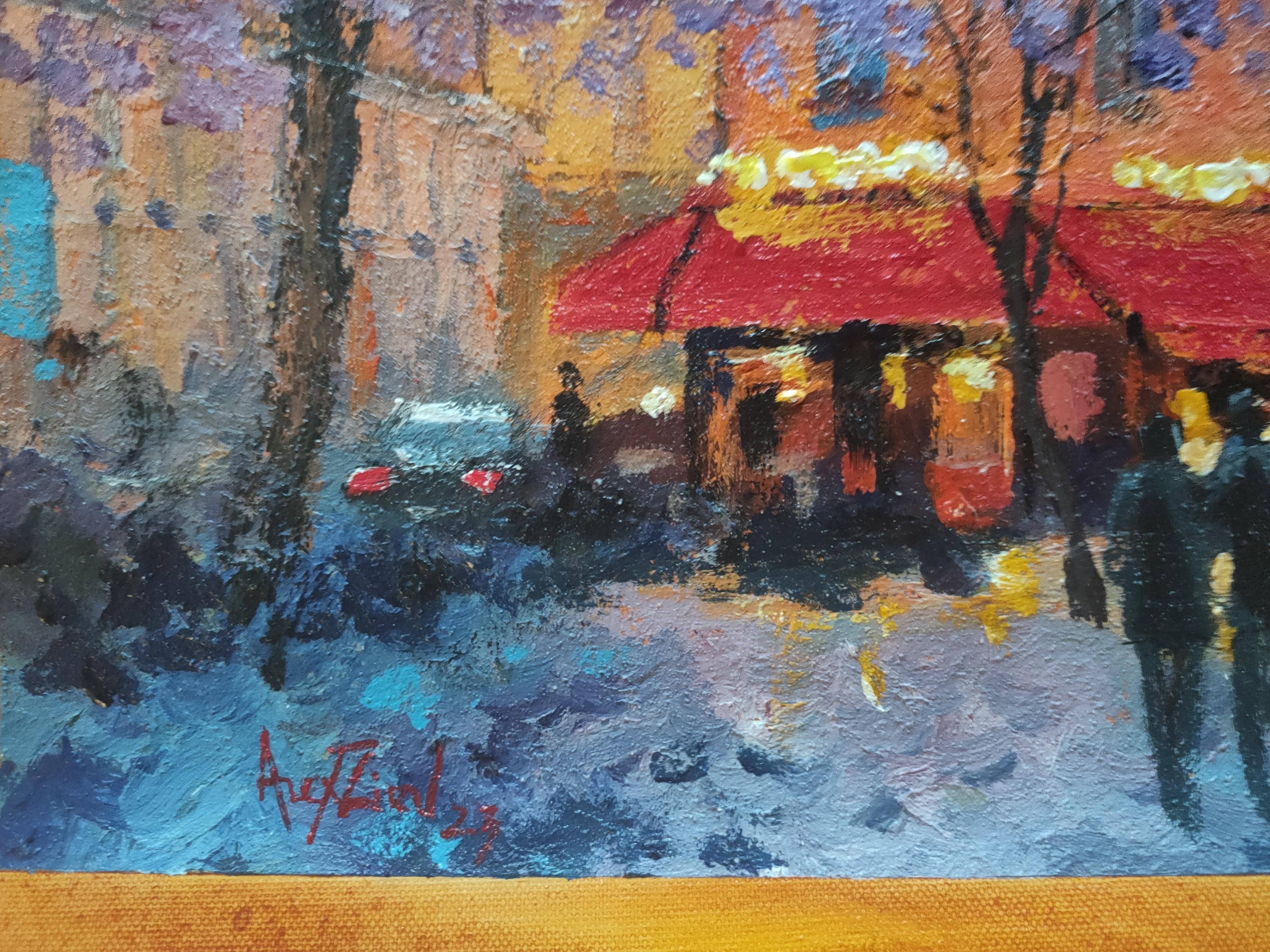 Alexander Zhilyaev - Romántico paisaje urbano de París en primavera ...