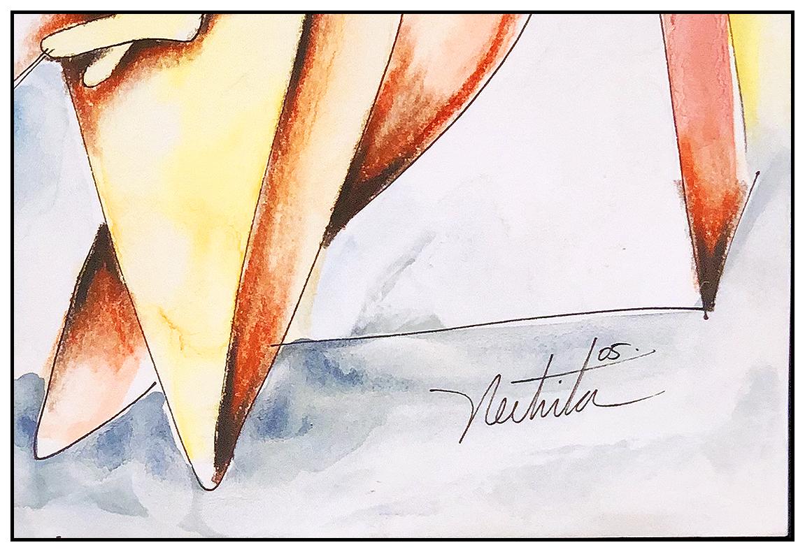 Alexandra Nechita - Alexandra Nechita Original Watercolor Painting ...