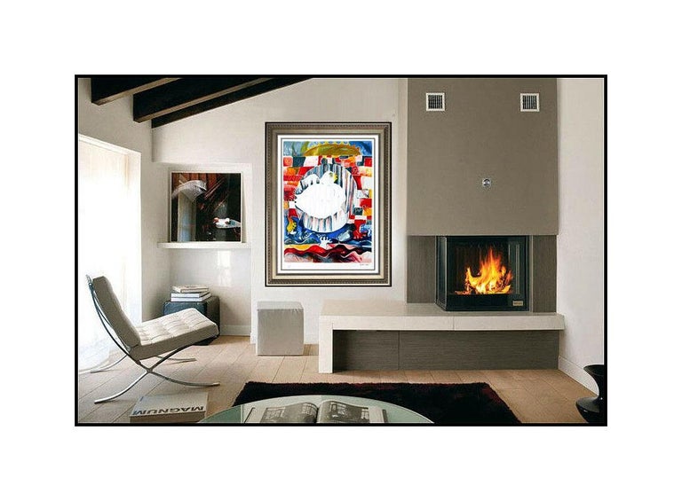 Alexandra Nechita - Alexandra Nechita Earth Peace Color Lithograph ...