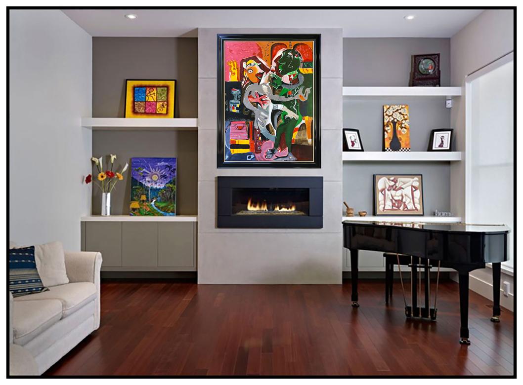 Alexandra Nechita - Alexandra Nechita Summer In Europe Large Serigraph ...