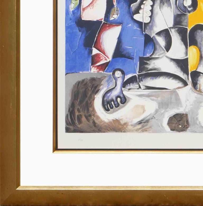 Alexandra Nechita - “Buckets of Detangler” Colourful Abstract ...