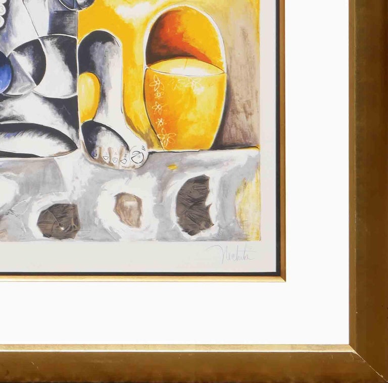 Alexandra Nechita - “Buckets of Detangler” Colourful Abstract ...