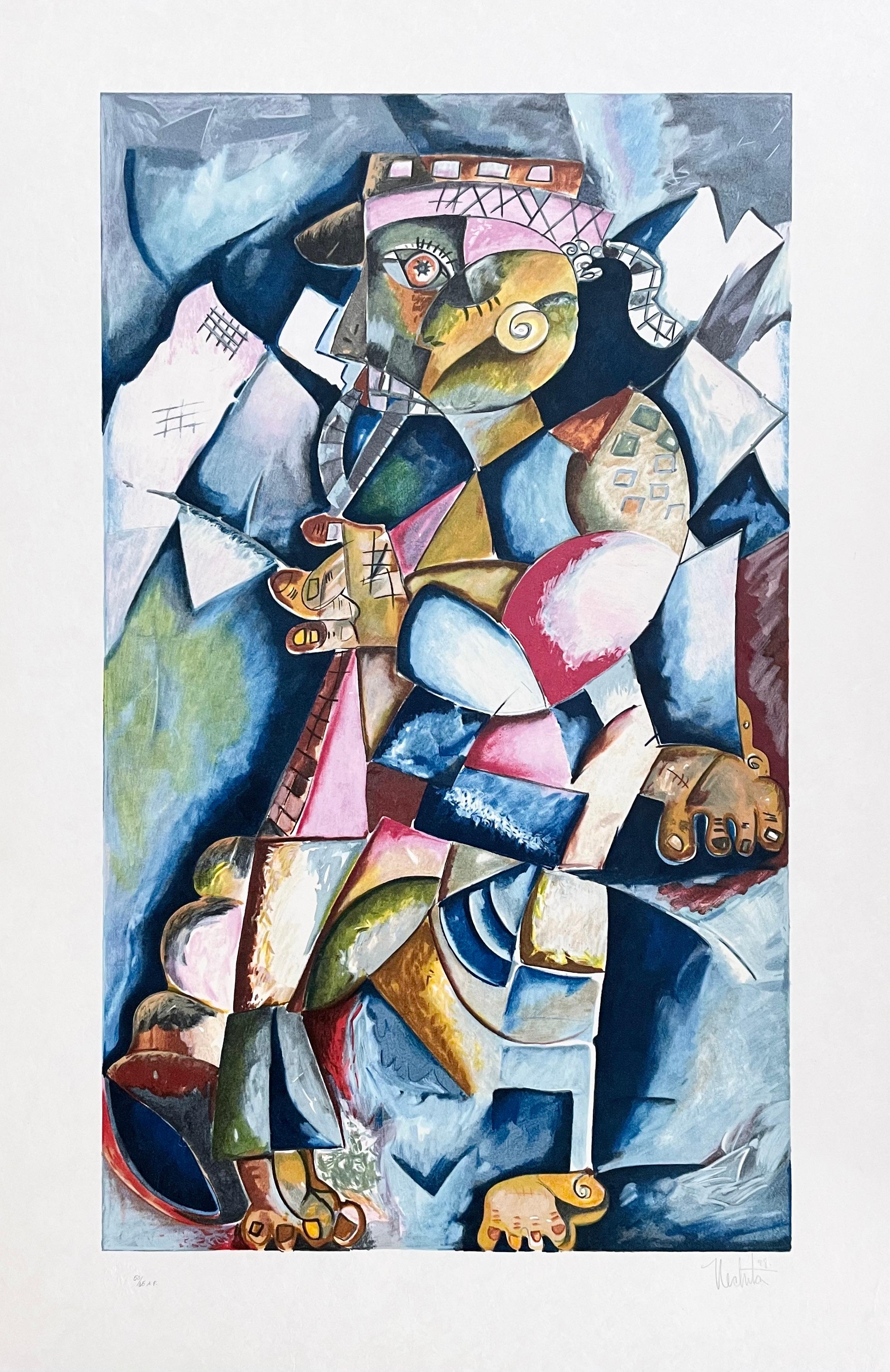 Alexandra Nechita - Spring Love, Alexandra Nechita For Sale at 1stDibs