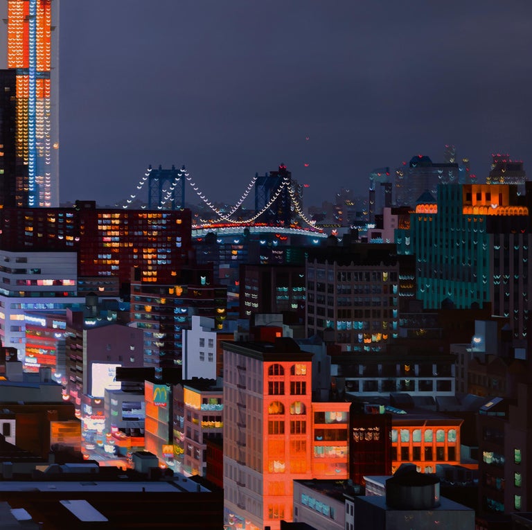 Alexandra Pacula - FLUTTERING LUMENS, Contemporary Realism, Cityscape ...