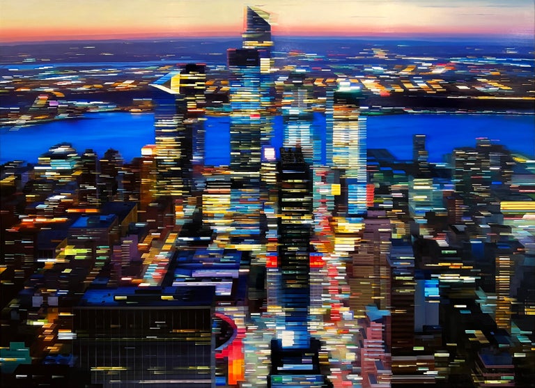 Alexandra Pacula - HYPNOTIZING LIGHTS, cityscape, night time, new york ...