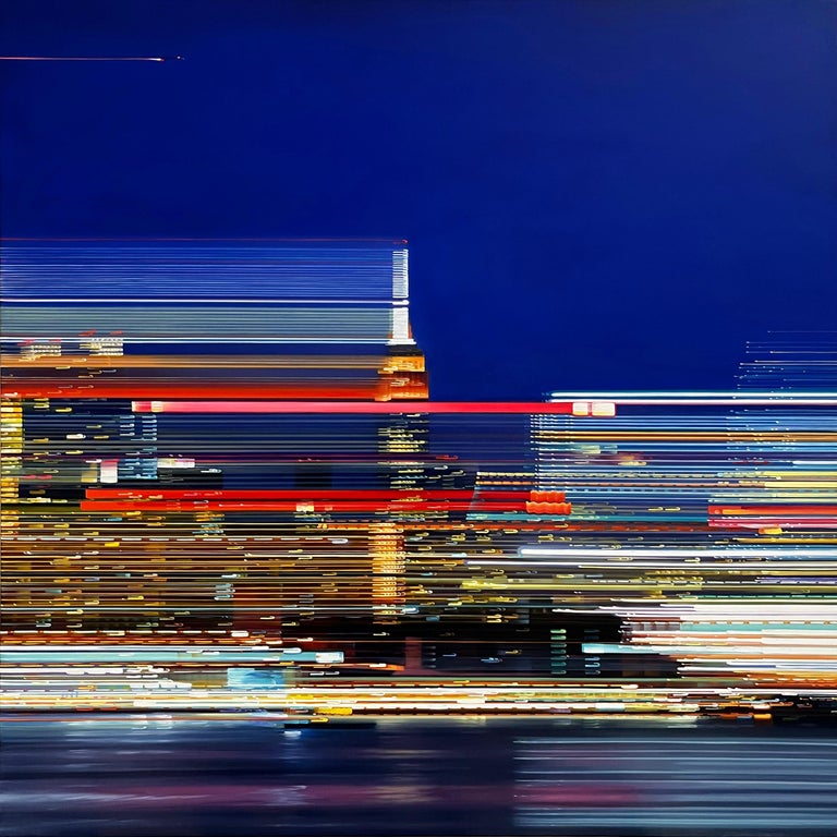 Alexandra Pacula - VIBRANT CITY - Contemporary Cityscape / NYC at Night ...