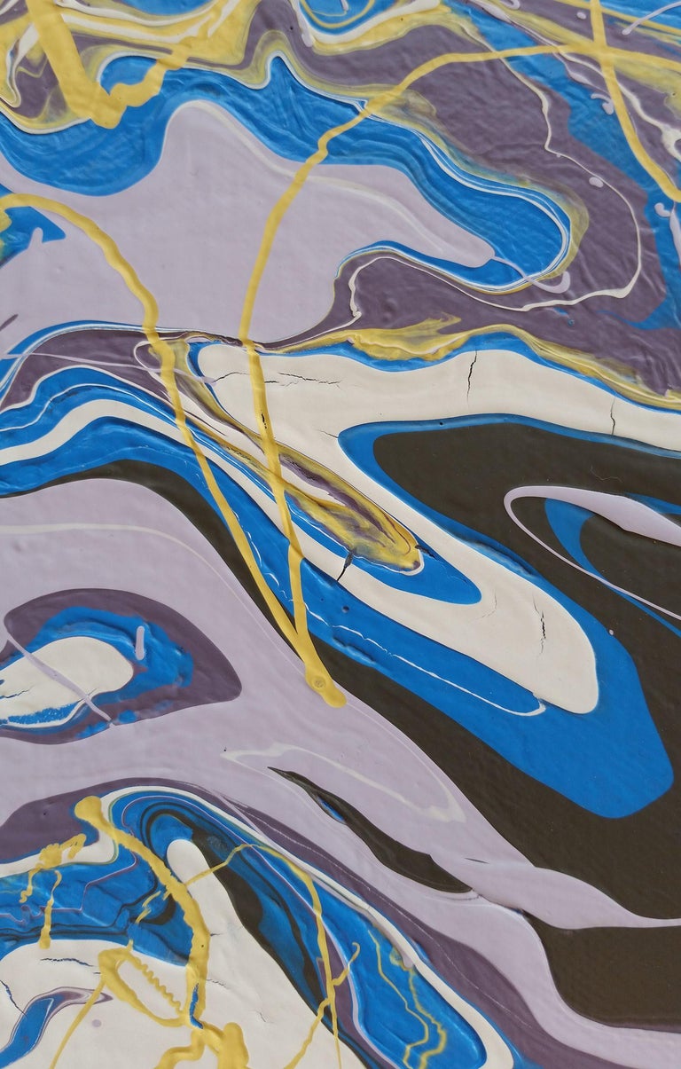 Alexandra Romano - Free Flow, Painting, Acrylic on Canvas For Sale at ...