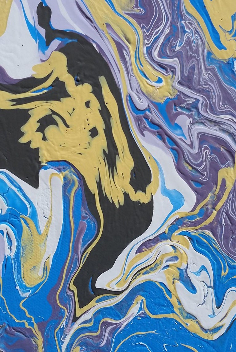 Alexandra Romano - Free Flow, Painting, Acrylic on Canvas For Sale at ...