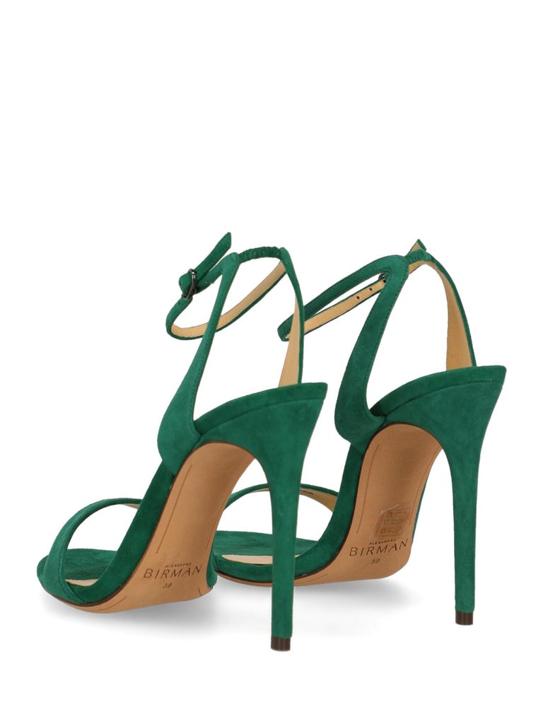Alexandre Birman Woman Sandals Green Leather IT 39 at 1stDibs