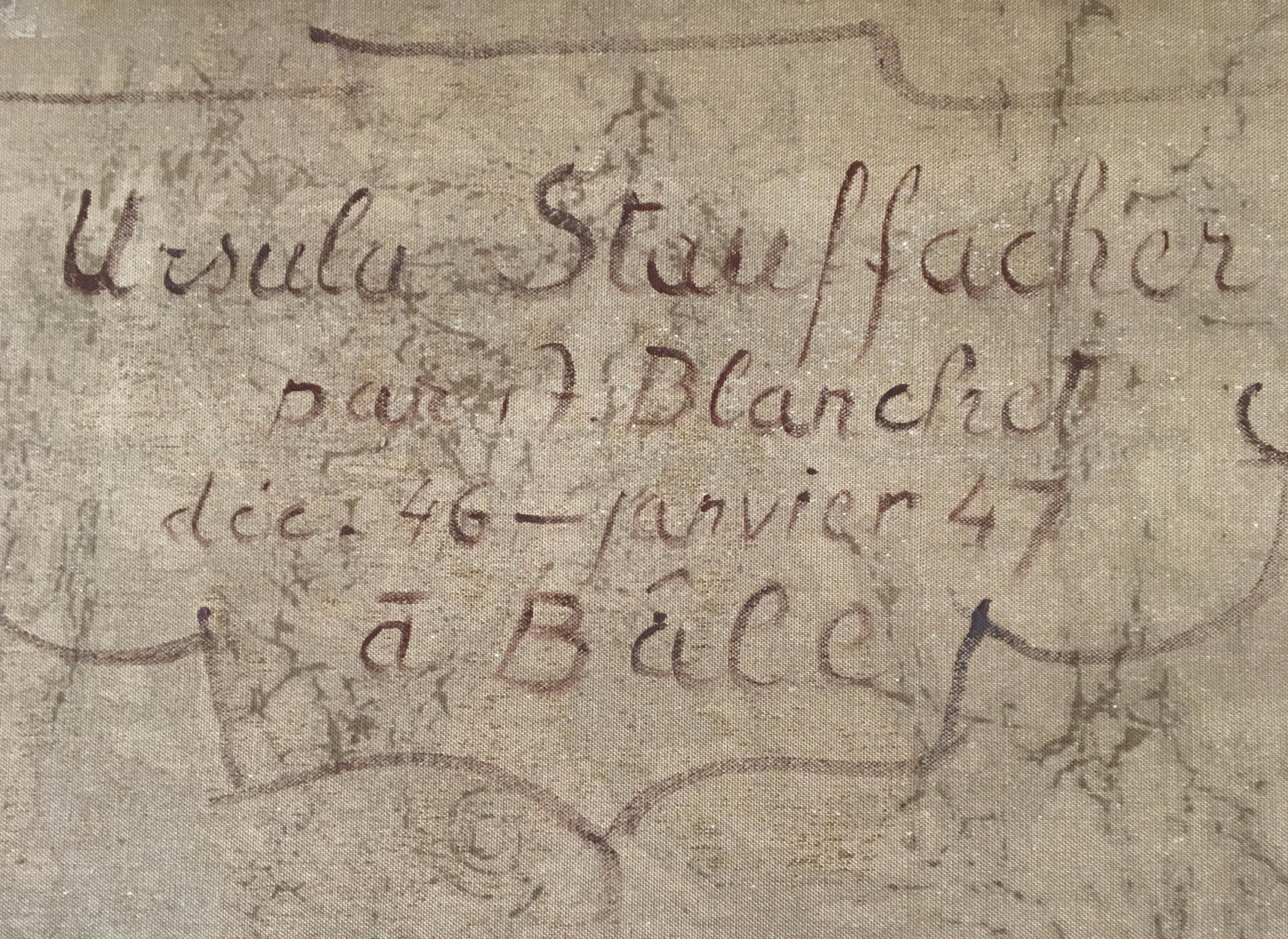 Alexandre Blanchet - Portrait of Ursula Stauffacher at the Red Book For Sale at 1stDibs | ursula ...