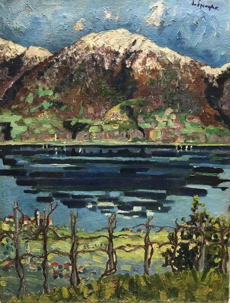 Alexandre De Spengler - Edge of the lake For Sale at 1stDibs