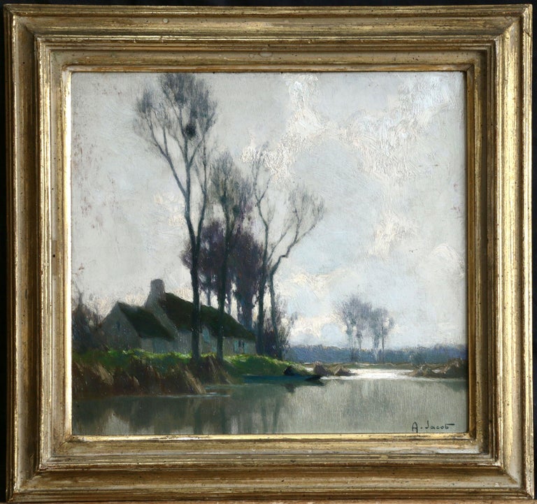 Alexandre Louis Jacob - Au Bord de L'Eau at 1stDibs