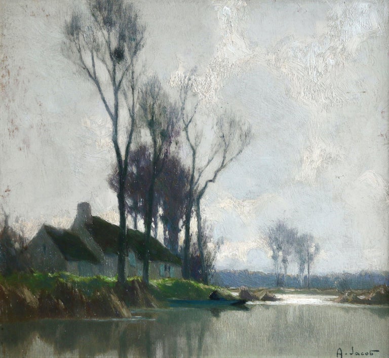 Alexandre Louis Jacob - Au Bord de L'Eau at 1stDibs