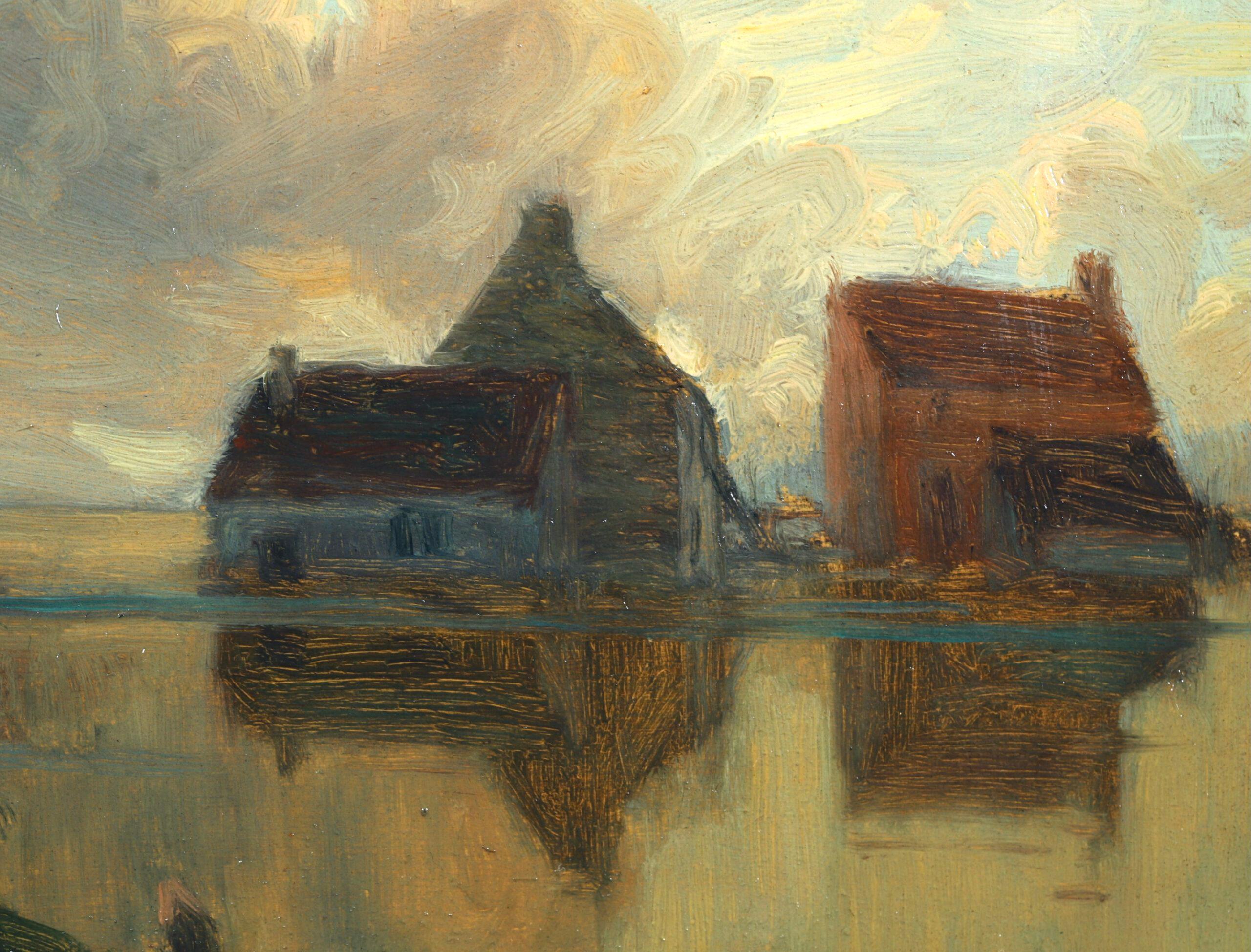 Alexandre Louis Jacob - Dans la plaine de Gennevilliers - Impressionist ...