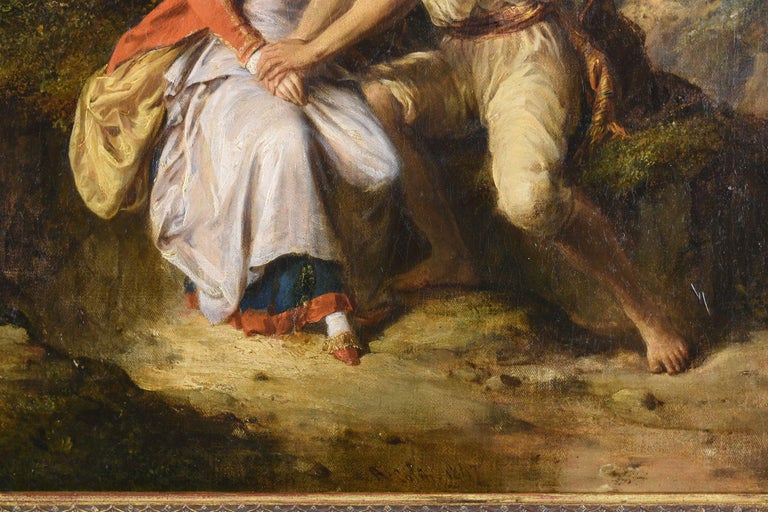 Alexandre-Marie Colin - French 18th Century painting of Don Juan et ...