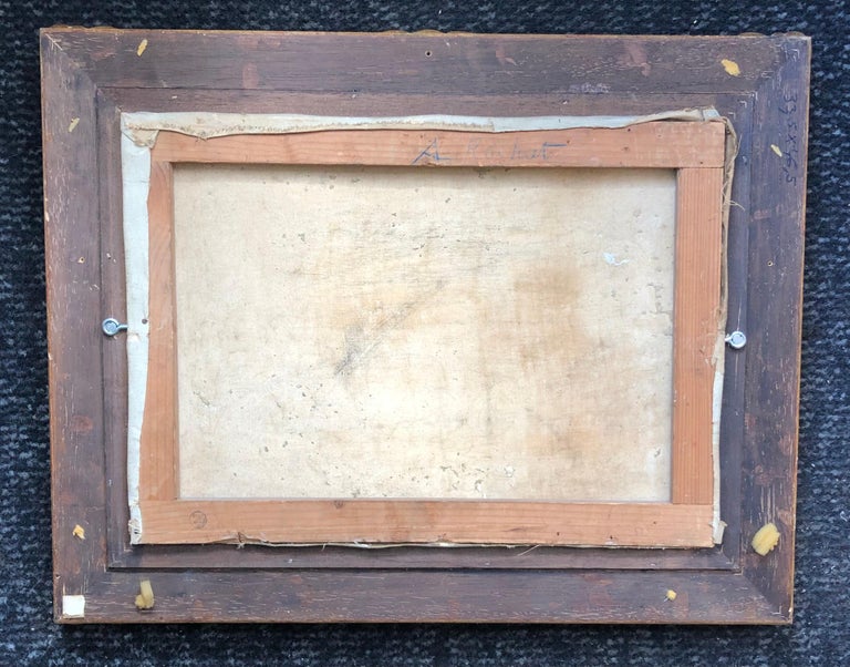 Alexandre Rochat - Still life with pipe and fruit For Sale at 1stDibs